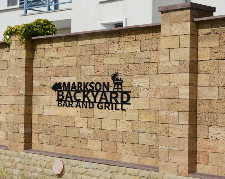 Backyard Bar And Grill Metal Bar Signs BBQ Barbecue Outdoor Grill Sign ...