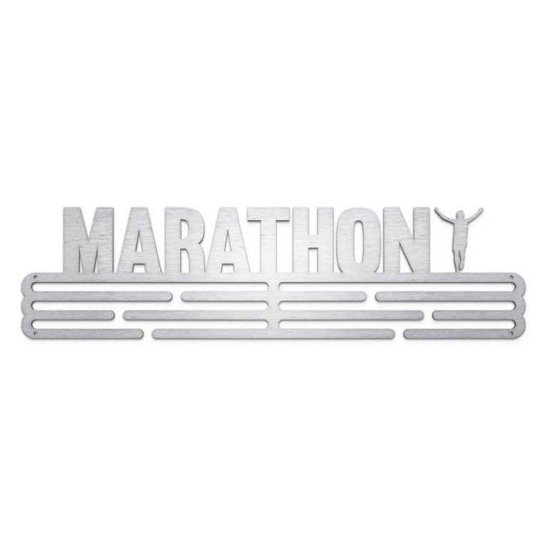 Marathon Medal Hanger Display Wall Rack Frame With 12 Hooks Gift for ... Marathon Medal Hanger Display Wall Rack Frame With 12 Hooks Gift for ...