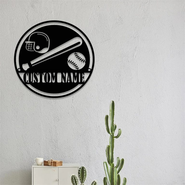 Personalized Baseball Medal Hanger Display Wall Rack Frame Gift for ...