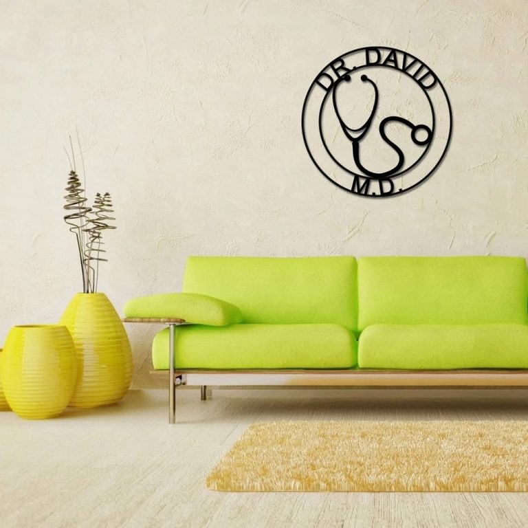 Personalized Doctor Metal Signs Wall Decor for Office Custom Nurse Sign ...