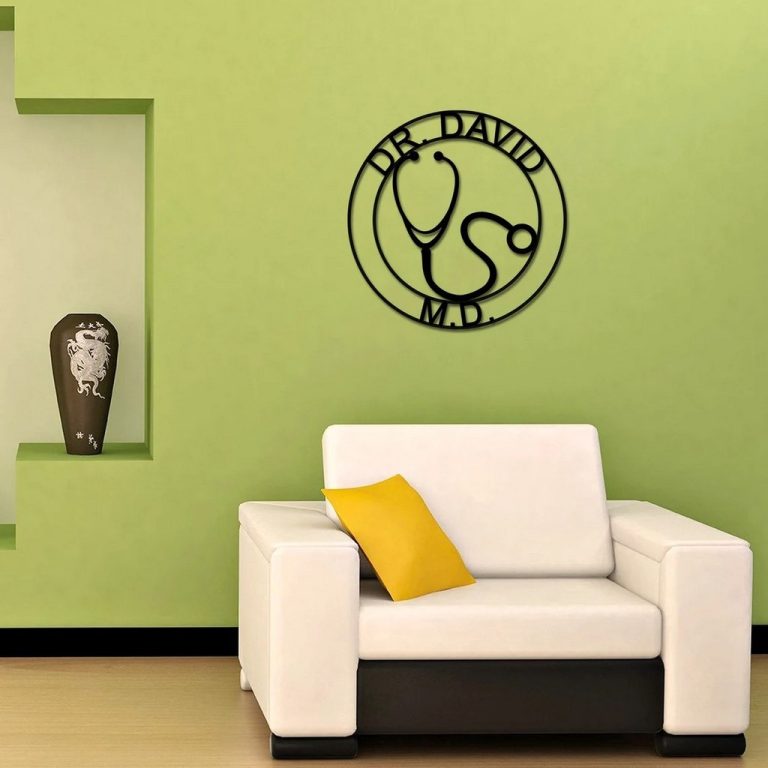 Personalized Doctor Metal Signs Wall Decor for Office Custom Nurse Sign ...