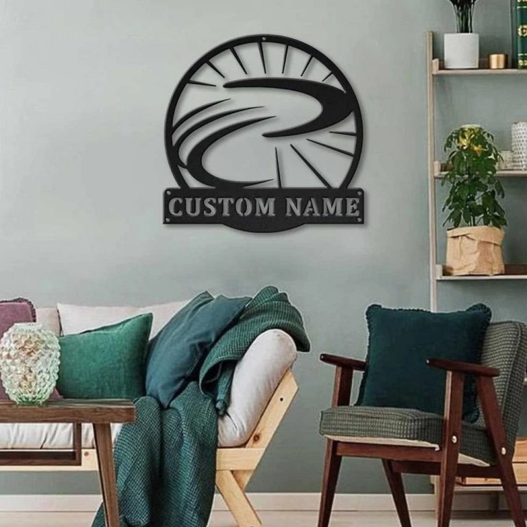 Boomerang Sport Metal Sign Personalized Metal Name Signs Home Decor ...