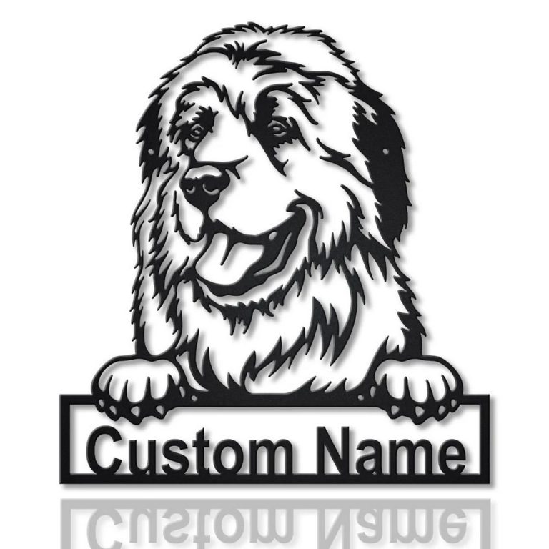 Great Pyrenees Dog Metal Art Personalized Metal Name Sign Decor Home ...