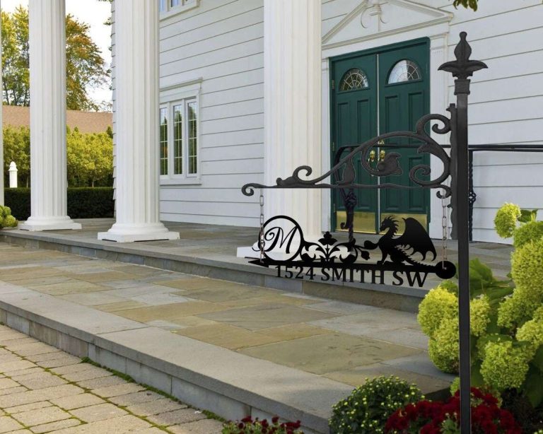 Metal Address Signs: The Perfect Blend of Form and Function for Your ...