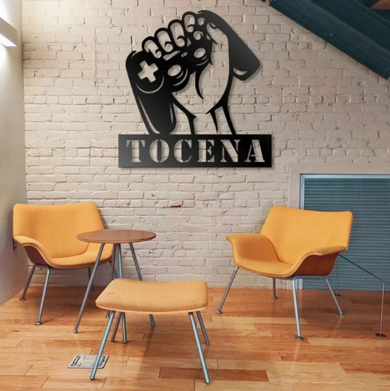 Personalized Game Controller Sign Custom Gamer Signs Gaming Room Decor ...