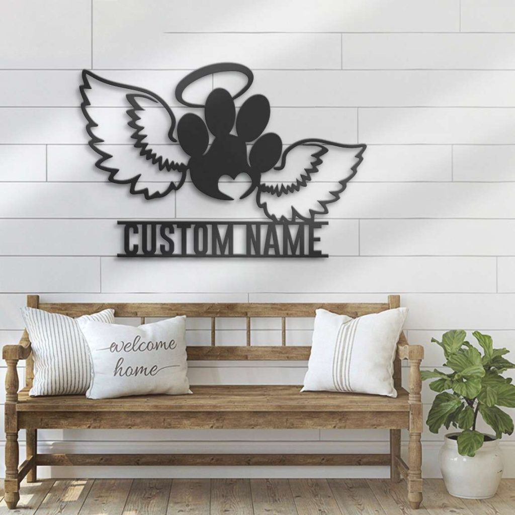 Customized Memorial Metal Sign, Sympathy, Loss, Bereavement Gifts ...