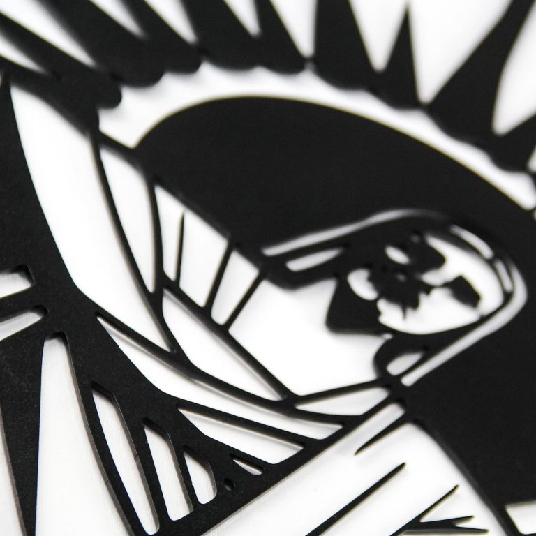 Religious Jesus Metal Wall Art God Sign Christian Gifts Laser Cut Metal ...