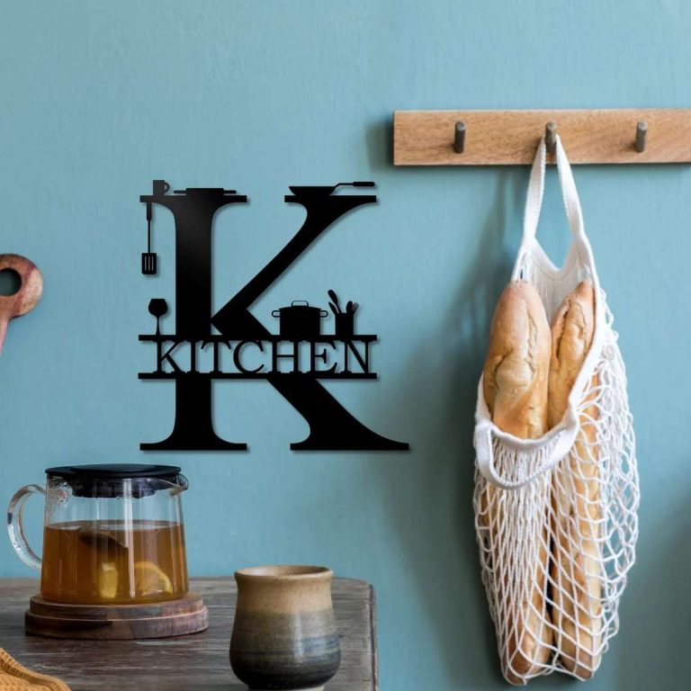 Kitchen Wall Decor Metal Kitchen Sign for Modern Home Decorations Home ...