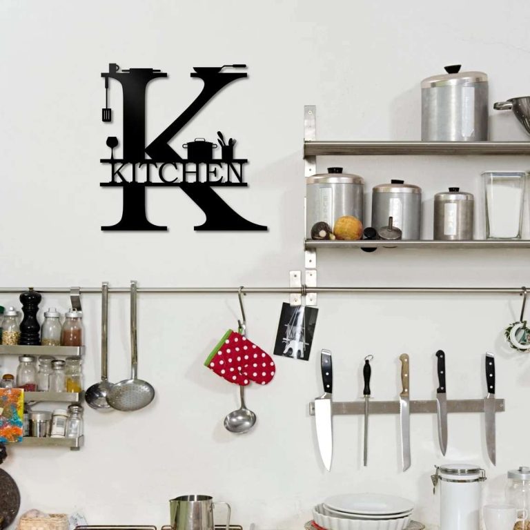 Kitchen Wall Decor Metal Kitchen Sign for Modern Home Decorations Home ...