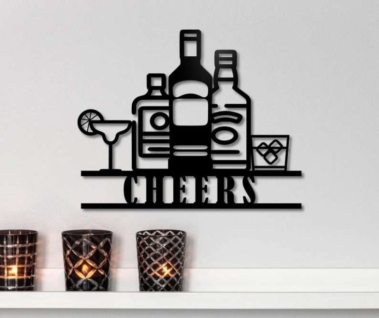 Metal Bar Signs Home Bar Decor Housewarming Gift Personalized Metal ...
