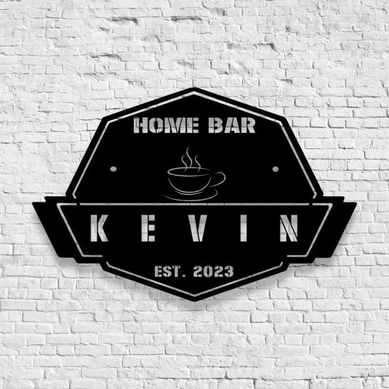 Coffee Bar Metal Wall Art Metal Coffee Sign Home Decor Coffee Shop ...