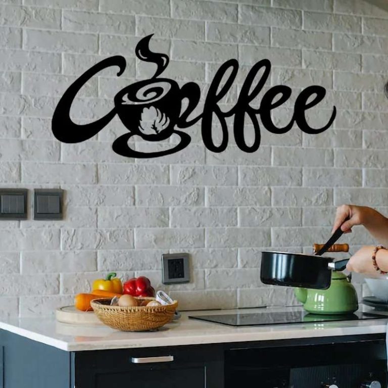 Coffee Metal Wall Art Coffee Bar Decor Coffee Station Sign Farm Garden ...