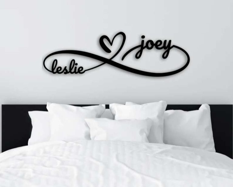 Infinity Sign Containing Names Personalized Metal Infinity Sign ...