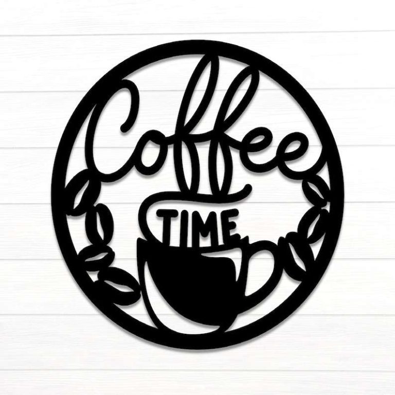 Coffee Time Coffee Station Sign Coffee Beans Sign Coffee Bar Sign ...