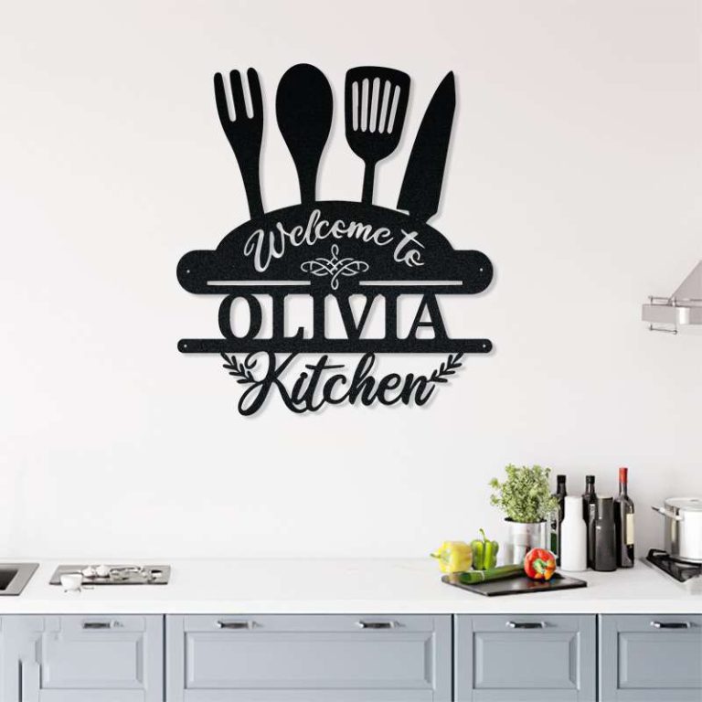Custome Kitchen Utensils Afcultures Sign Kitchen Sign Kitchen Decor ...