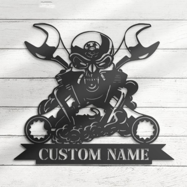 Mechanic Repair Garage Sign Personalized Workshop Name Signs Man Cave ...