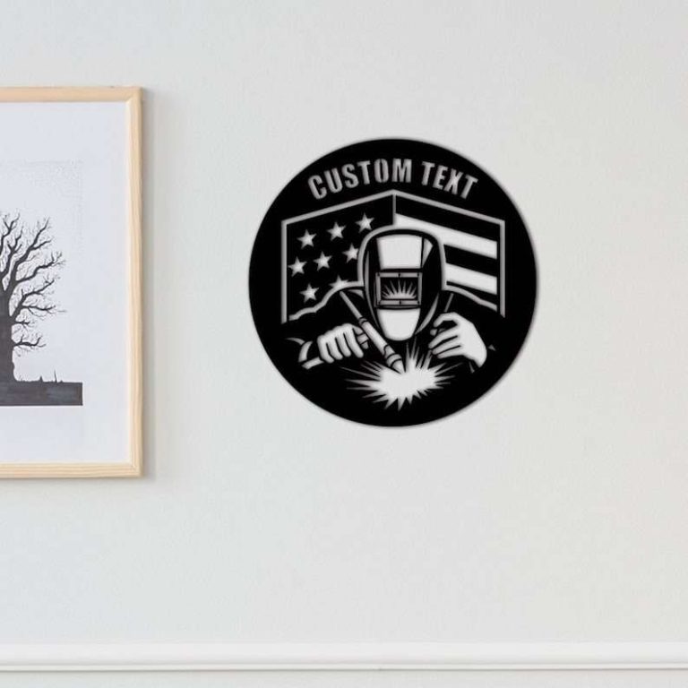 Personalized Construction Welder Welding Custom Metal Sign - Custom ...