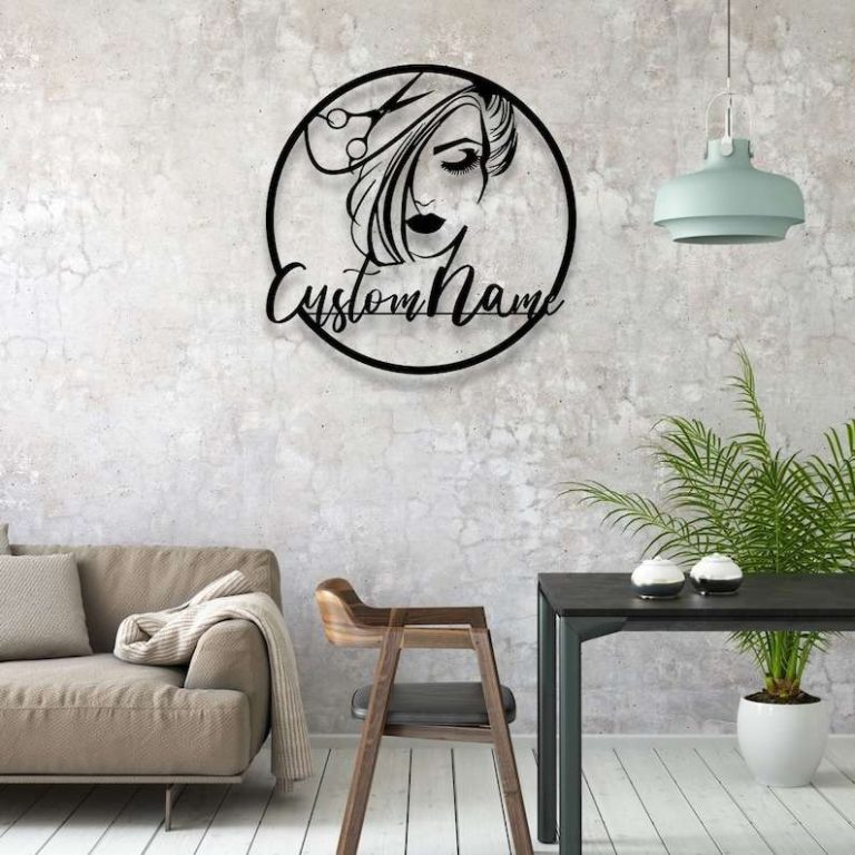 Personalized Hair Dresser Sign Hair Stylist Sign Beauty Salon Hair ...