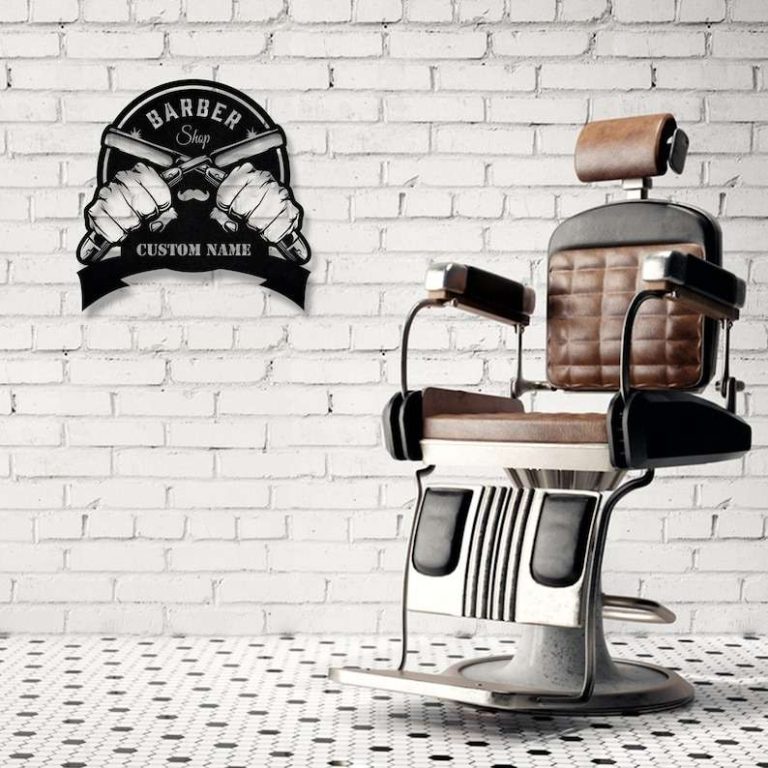 Personalized Hair Salon Sign Barber Shop Sign Hairdresser Sign ...