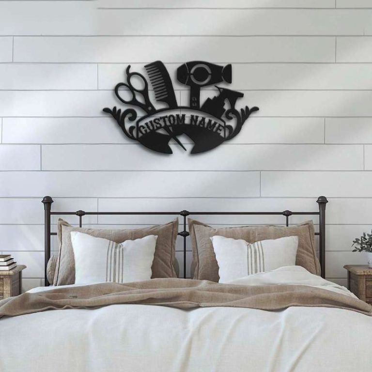 Personalized Hair Stylist Sign Hair Salon Name Sign Hairdresser Sign ...