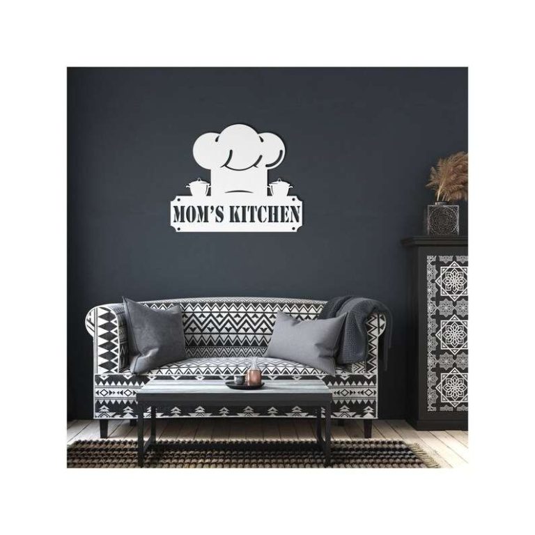 Personalized Kitchen Sign Kitchen Wall Decor Cooking Gifts Mom's ...