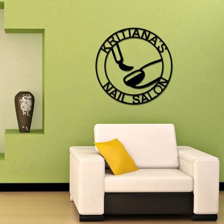 Personalized Nail Salon Business Sign Beauty Salon Wall Decor Custom ...