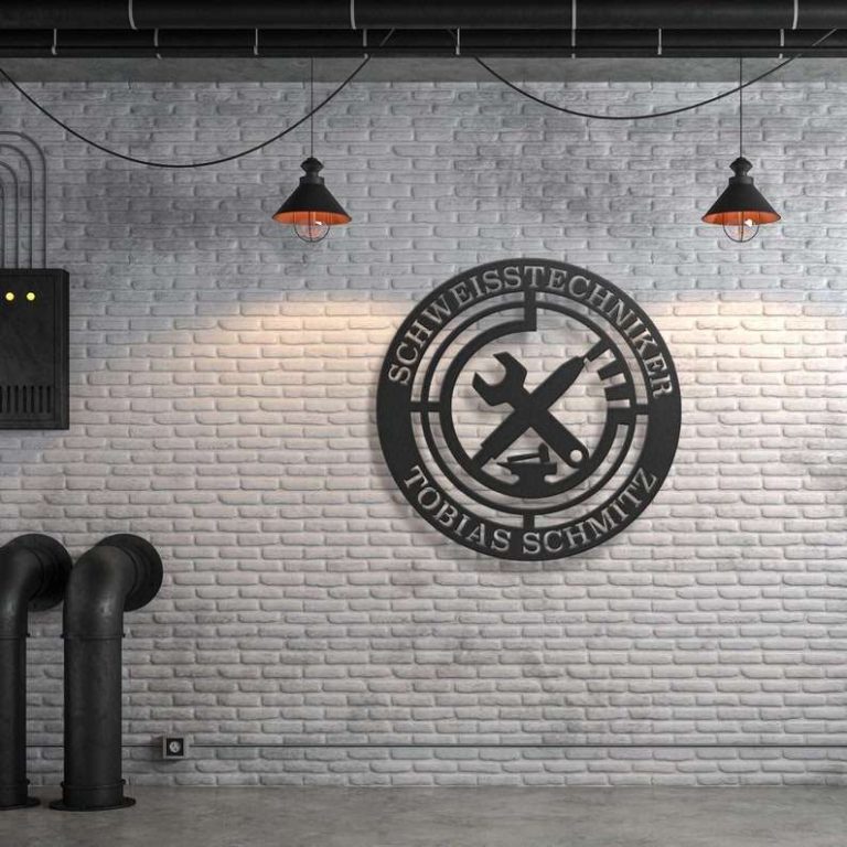 Personalized Guild Sign Welders And Welding Technicians Custom Metal ...