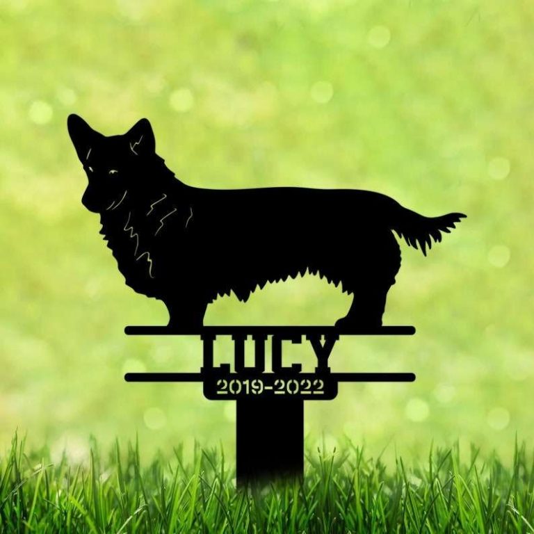Personalized Pembroke Corgi Memorial Sign Yard Stakes Corgi Grave ...
