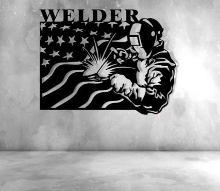 Personalized Welder Blacksmith Welding Wall Art For Home Office Custom ...