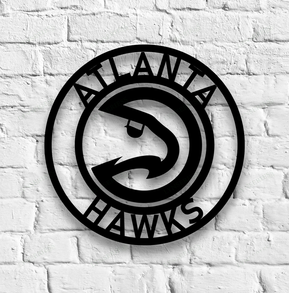 Personalized Atlanta Hawks Sign V3 NBA Basketball Wall Decor Gift for ...