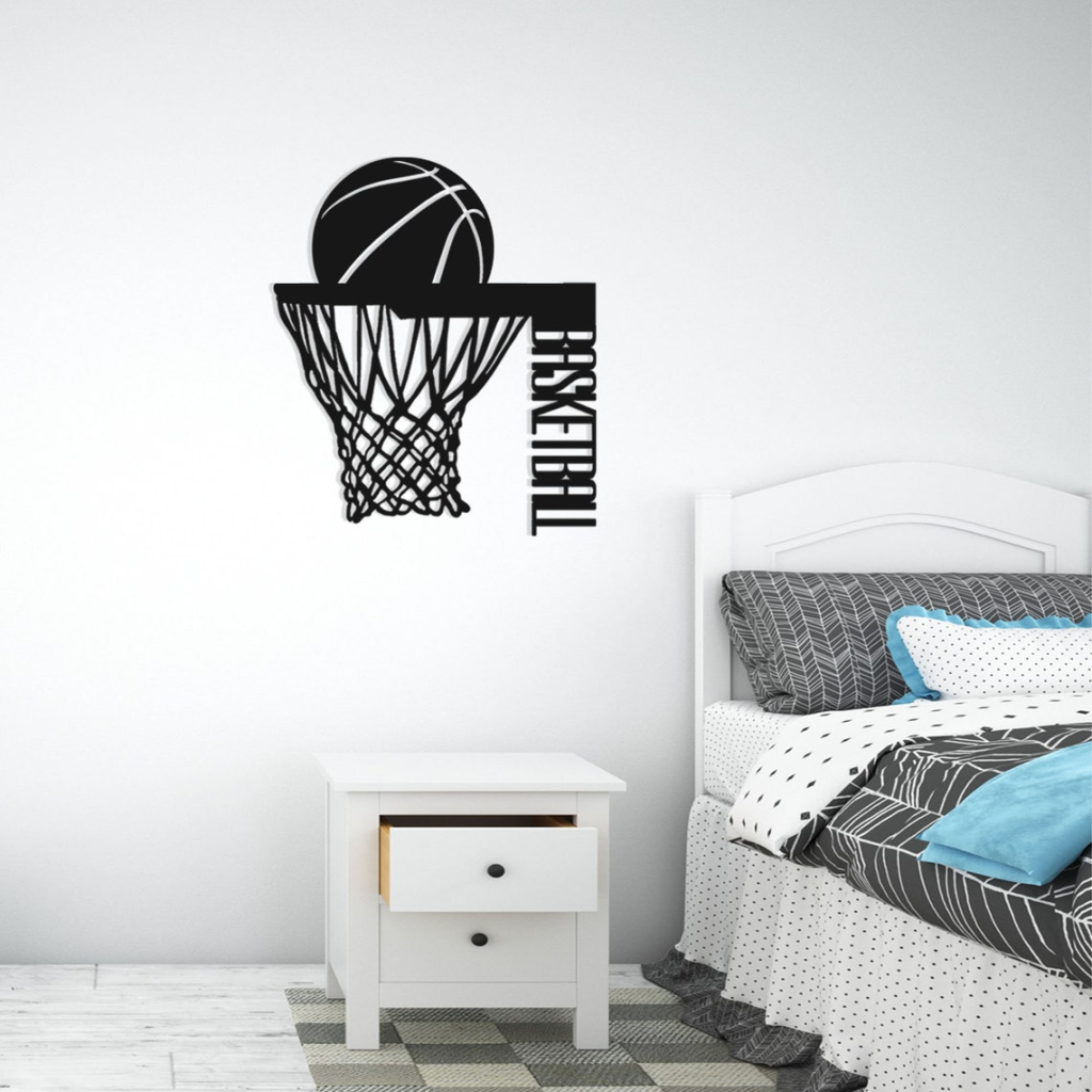 Personalized Basketball Sign NBA Basketball Wall Decor Gift for Fan ...