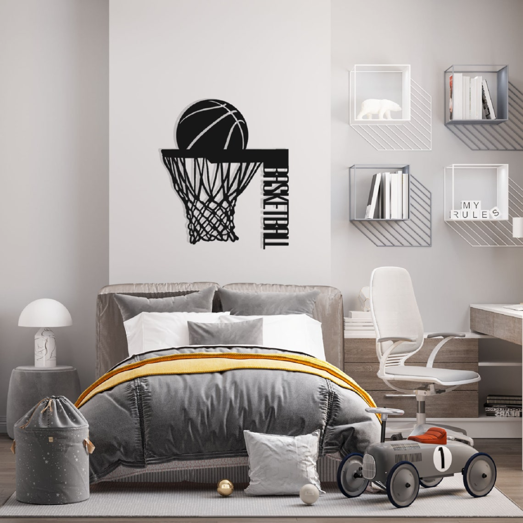 Personalized Basketball Sign NBA Basketball Wall Decor Gift for Fan ...