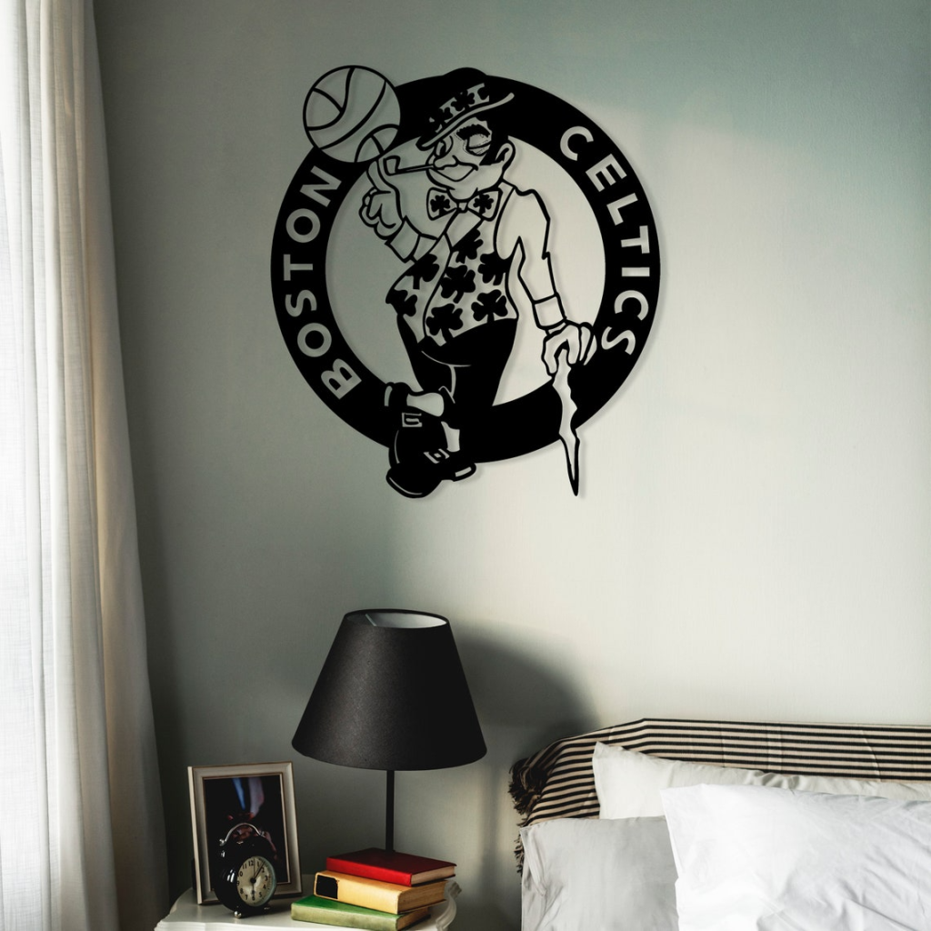 Personalized Boston Celtics Logo Sign NBA Basketball Wall Decor Gift ...