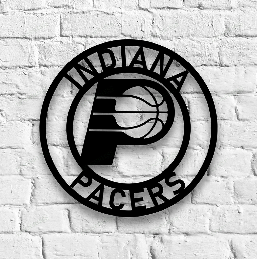 Personalized Indiana Pacers Sign NBA Basketball Wall Decor Gift for Fan ...