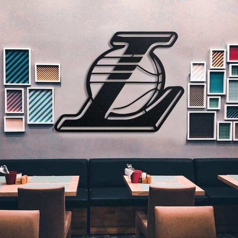 Personalized Los Angeles Lakers V2 NBA Basketball Wall Decor Gift for ...
