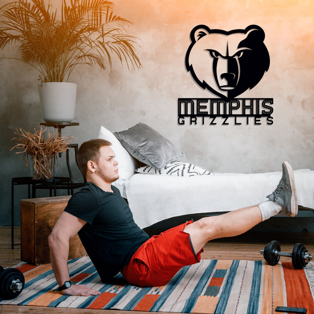 Personalized Memphis Grizzlies Logo Sign NBA Basketball Wall Decor Gift ...