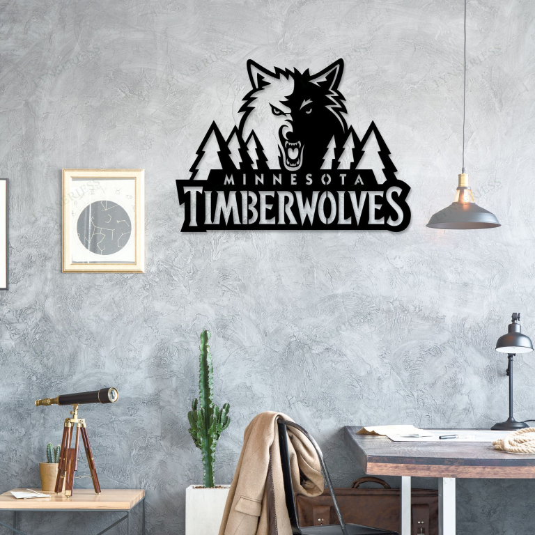 Personalized Minnesota Timberwolves Sign V1 NBA Basketball Wall Decor ...