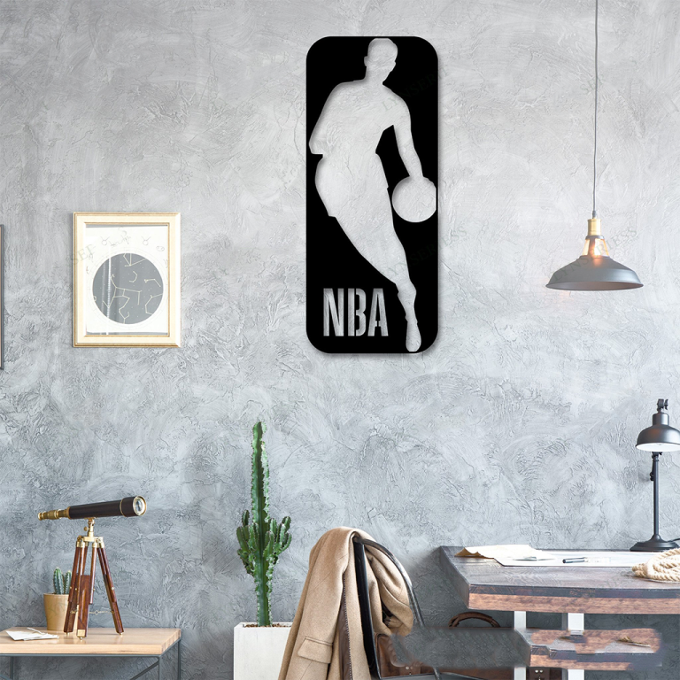 Personalized National Basketball Association Sign NBA Basketball Wall ...