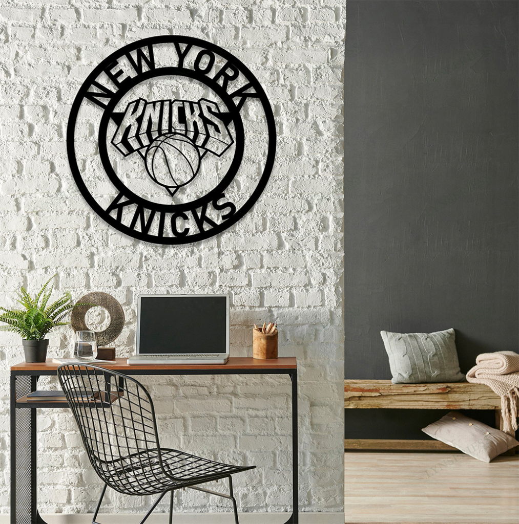 Personalized New York Knicks Sign V5 NBA Basketball Wall Decor Gift for ...