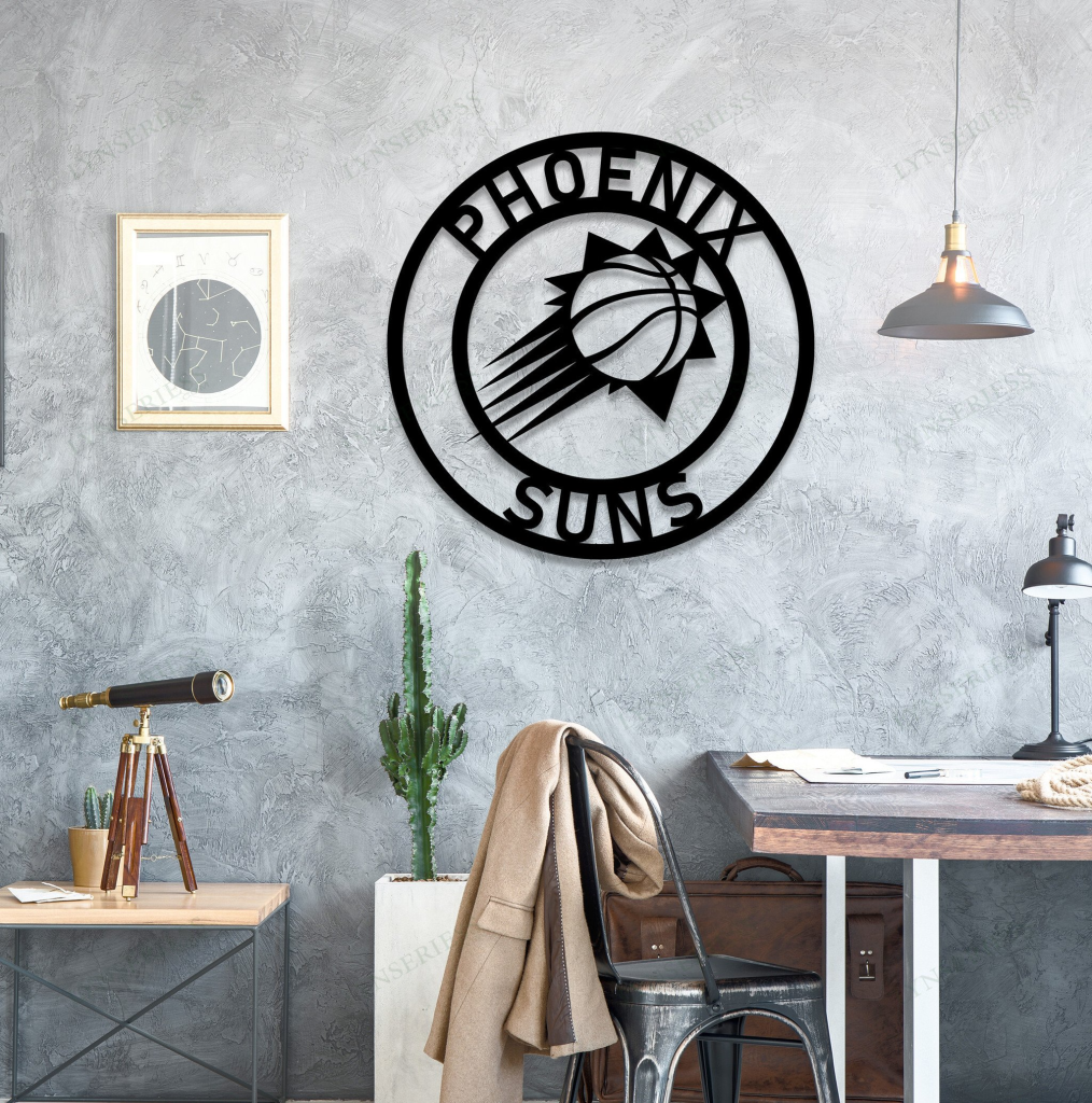 Personalized Phoenix Suns Sign V2 NBA Basketball Wall Decor Gift for ...