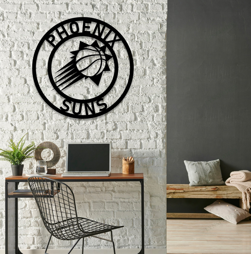 Personalized Phoenix Suns Sign V2 NBA Basketball Wall Decor Gift for ...