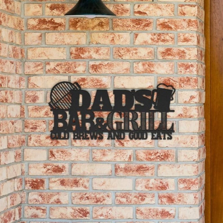 DINOZOZO Dad's Bar and Grill Cold Brews and Good Eats Father's Day Gift ...