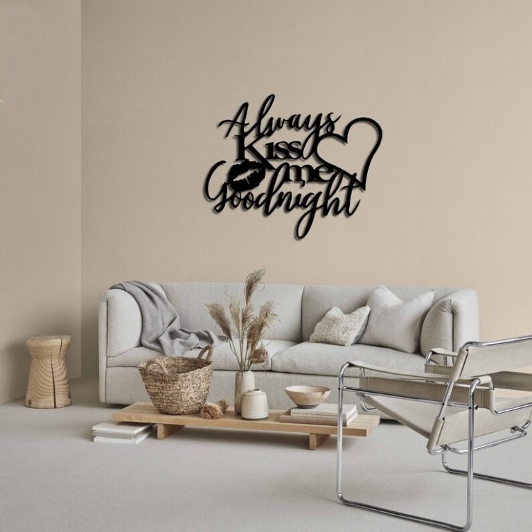 DINOZOZO Always Kiss Me Goodnight Bedroom Valentine's Day Wedding ...
