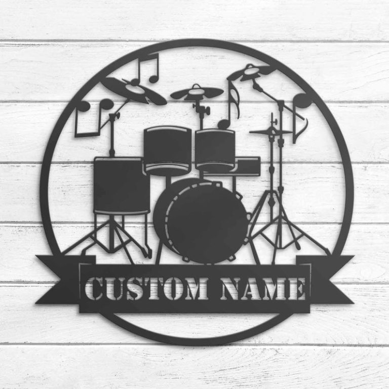 DINOZOZO Drum Musical Instrument Drummer Music Room Decoration Custom ...