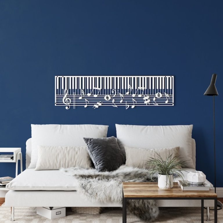DINOZOZO Piano and Music Notes Music Room Recording Studio Business ...