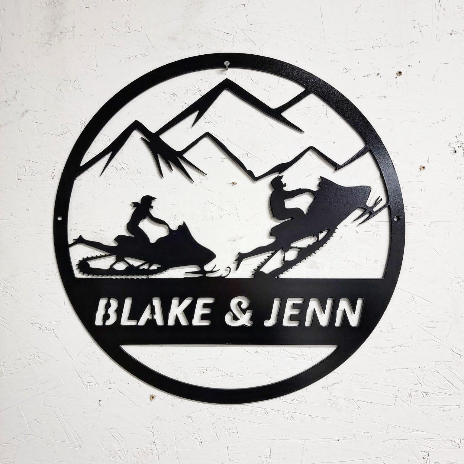 DINOZOZO Snowmobile Couple Valentine's Day Engagement Wedding ...