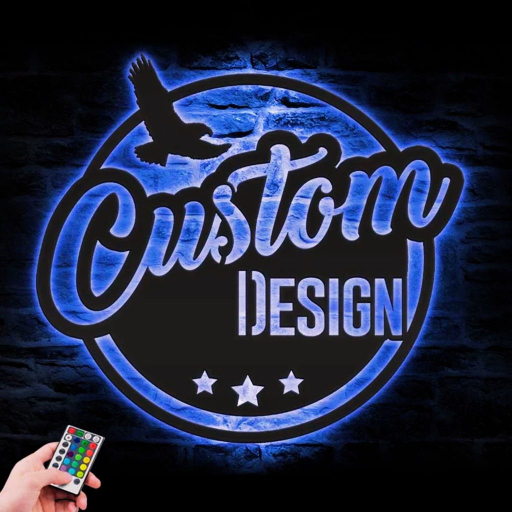 Heaven In Loving Memory Personalized Metal Signs Memorial Garden ...